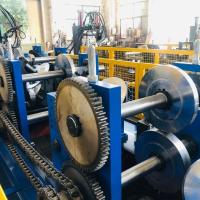 China CE 80mm CZ Purlin Roll Forming Machine 76mm Shaft 15kw for Steel Sheet Metal for sale