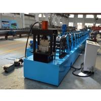 China C Purlin Cold Roll Forming Machine 3mm-4mm Thickness Gearbox Driven For Construction 3sizes Adjustable for sale