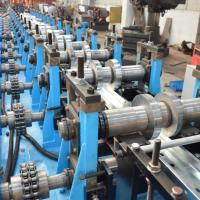 China HRC58 10m/min CZ Purlin Roll Forming Machine Gearbox Drive 11kw 380V for sale
