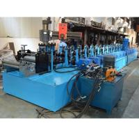 China 5.5KW 18 Stations C Channel Roll Forming Machine Cr12 Steel Cutter 1.0-2.5mm for sale