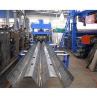 China 12M/Min 5mm Highway Guardrail Roll Forming Machine for 1.5-3.0mm Galvanized Coil with PLC Control for sale