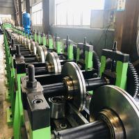 China 7.5KW 10m/min Beam Roll Forming Machine 90mm Shaft Gcr15 Rollers for sale