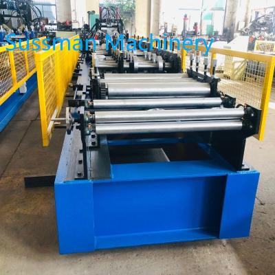China 300mm  Cold Rolled C Purlin Roll Forming Machine With Hydraulic Cutting System for sale
