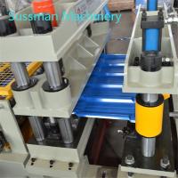 China 1000mm Glazed Roof Panel Roll Forming Machine Smart Cut Control for sale
