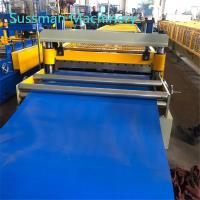 China 1000mm Glazed Roof Panel Roll Forming Machine Smart Cut Control for sale