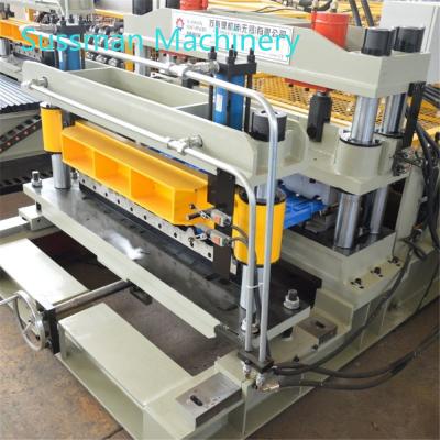 China 0.8mm PPGI  Color Metal Tile  Roof Panel Roll Forming Machine for sale