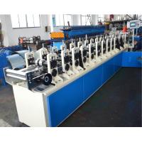 China Galvanized Steel Omega Section Stud And Track Roll Forming Machine SGS Listed for sale