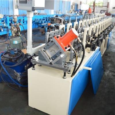 China Galvanized Steel Omega Section Stud And Track Roll Forming Machine SGS Listed for sale