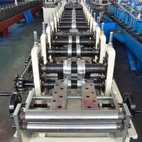 China Galvanized Steel Omega Section Stud And Track Roll Forming Machine SGS Listed for sale