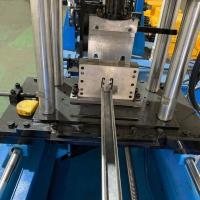 China Gearbox Driven Slotted Strut Channel Roll Forming Machine 19 Stations 1.5-2.5mm Thickness 8-9m/min Speed for sale