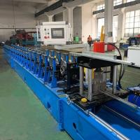 China Gearbox Driven Slotted Strut Channel Roll Forming Machine 19 Stations 1.5-2.5mm Thickness 8-9m/min Speed for sale