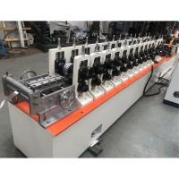 China 0.6mm Stainless Steel Glass Supporting Beam U Channel Roll Forming Machine 30m/min for sale