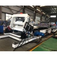 China Gear Box Driven Galvanized Coils Barn Silo Roll Forming Machine 90kW 12-15m/min for 1.5-3.3mm Steel Roof Panels for sale