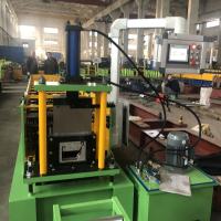 China 0.8MM Thickness Galvanized Steel Gutter Downspout Roll Forming Machine for sale