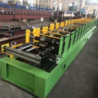 China 0.8MM Thickness Galvanized Steel Gutter Downspout Roll Forming Machine for sale