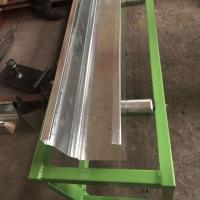 China 10m/Min 19 Stations Metal Sheet Rain Gutter Downspout Roll Forming Machine for sale