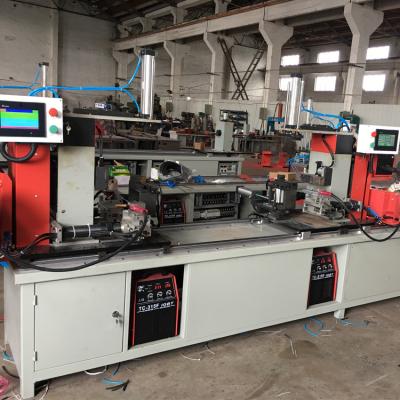 China Shelves Beam Box Welding Machine For 6 Sides or 4 Sides for Thickness 1.2-2.5mm for sale