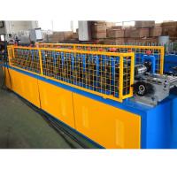 China 7.5KW 12m/min Hydraulic Punching V Strut Channel Roll Forming Machine with 16 Stations for sale