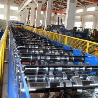 China 18.5KW Hydraulic Cutting Metal Deck Roll Forming Machine for sale