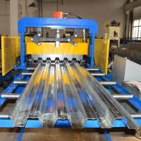 China PLC Control 1.5mm Thickness Floor Roof Deck Roll Forming Machine for sale