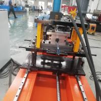 China 13 Rollers 0.6mm Sliding Door C Channel Making Machine for sale