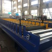 China 10m/Min Long Grid Wall Hidden Joint Standing Seam Roll Former for sale