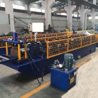 China 10-12m/Min 7.5KW Galvanized Steel PPGI Valley Gutter Roll Forming Machine for sale