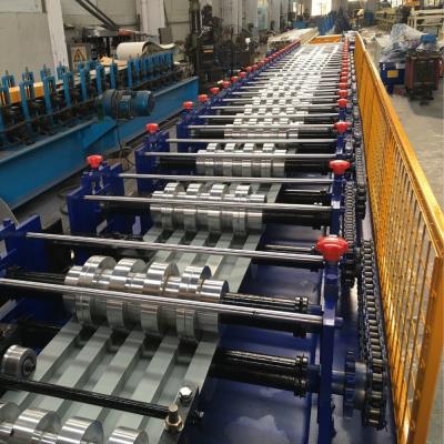 China H Type 25 Stations Gusset Plate Metal Roofing Roll Forming Machine 10m/min 380V for sale