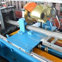 China Servo Cutting 15M/Min 70mm Octagonal Interlocked Tube Roll Forming Machine for sale