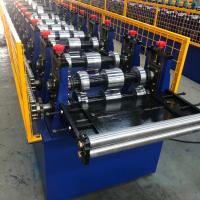 China PLC Control 360mm 0.4-0.8mm Aluminum PPGI Decorative Wall Panel Roll Forming Machine with 25 Roller Stations for sale