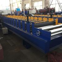 China PPGI Color Sheet 30m/Min Corrugated Metal Roof Trim Roll Forming Machine 1250mm for sale