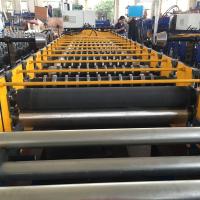 China PPGI Color Sheet 30m/Min Corrugated Metal Roof Trim Roll Forming Machine 1250mm for sale