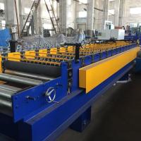 China PPGI Color Sheet 30m/Min Corrugated Metal Roof Trim Roll Forming Machine 1250mm for sale