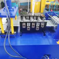 China 360mm Width 45# Forge Steel Roller Roof Panel Roll Forming Machine for sale