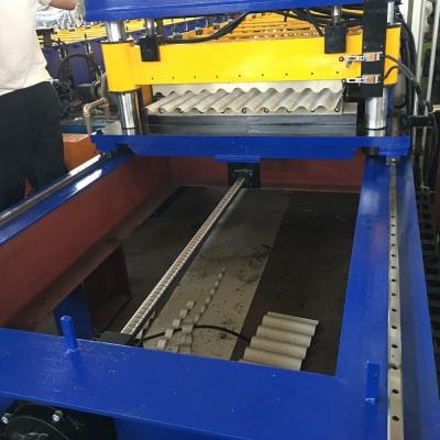 China 30m/Min 0.7mm Color Sheet 20 Stations Corrugated Panel Roll Forming Machine for sale