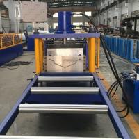 China 7.5KW Galvanized Steel PPGI Rainspout Portable Downspout Roll Forming Machine 0.3-0.5mm for sale