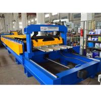 China 7.5KW 0.8mm R72 R101 Profile Corrugated Metal Roofing Roll Forming Machine 24 Stations for sale