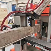 China Automatic 6 Sides Warehouse Upright Storage Shelf Beam Welding Machine 1200-4000mm 415V for sale