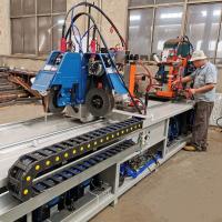 China Automatic 6 Sides Warehouse Upright Storage Shelf Beam Welding Machine 1200-4000mm 415V for sale