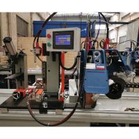 China Automatic Gas 6 Sides Warehouse Upright Storage Rack Beam Welding Machine 1200-4000mm 415V for sale