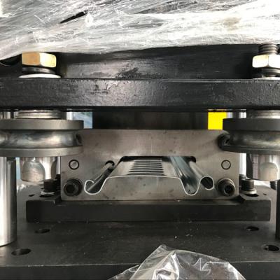 China 15m/Min Galvanized Metal Shutter Door Roll Forming Machine With Embossing Pattern for sale