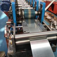 China 15m/Min Galvanized Metal Shutter Door Roll Forming Machine With Embossing Pattern for sale