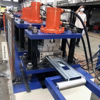 China 1.2mm Thickness 103mm Width Perforated Metal Roller Shutter Door Machine for sale