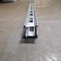 China 7.5kw  Perforated Holes Shutter Slat Door Roll Forming Machine for sale