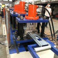 China 7.5kw  Perforated Holes Shutter Slat Door Roll Forming Machine for sale