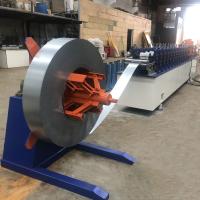 China 7.5KW Hydraulic Punching Galvanized Metal Sheet Perforation Garage Rolling Shutter Door Machine for sale