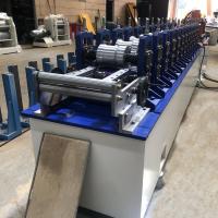 China 18 Stations Shutter Door Roll Forming Machine 7.5KW 6m / Min With Perforated Holes for sale