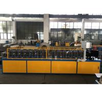 China 7.5 KW Automatic Steel VCD CD Fire Smoke Damper Frame Roll Forming Machine for sale