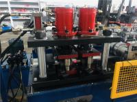 China 1.0-1.5mm Thickness 100-300mm Width Adjustable Square Duct Smoke Damper Roll Forming Machine for sale