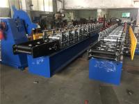 China 1.0-1.5mm Thickness 100-300mm Width Adjustable Square Duct Smoke Damper Roll Forming Machine for sale